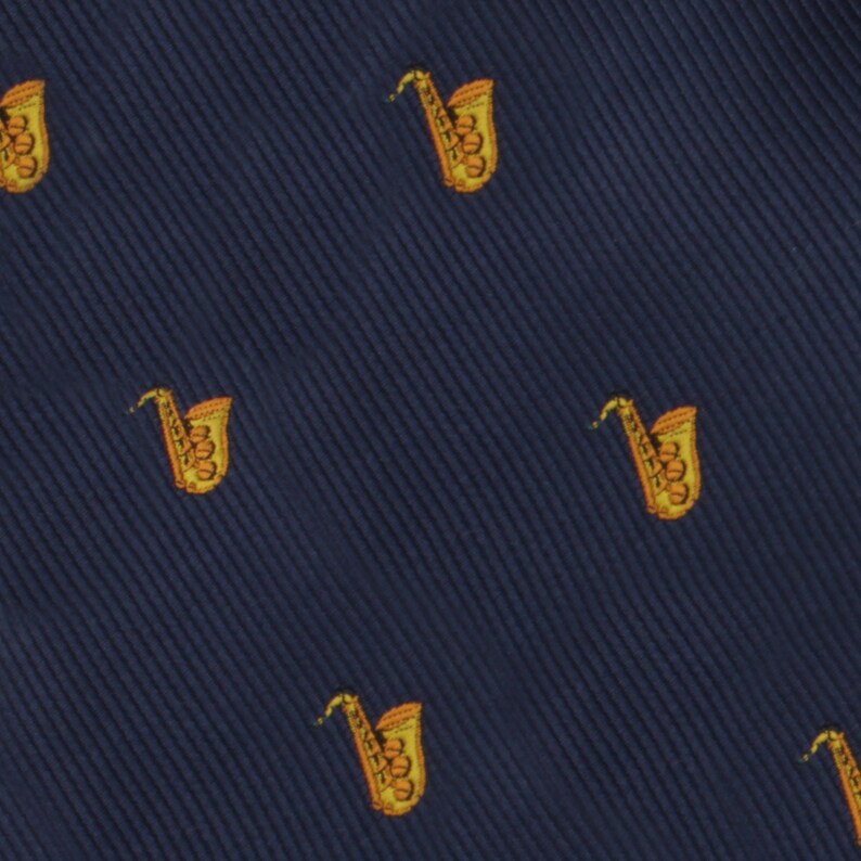 Saxophone Jazz Musician Bow Tie for Him Sax Music Lover Fun - Etsy