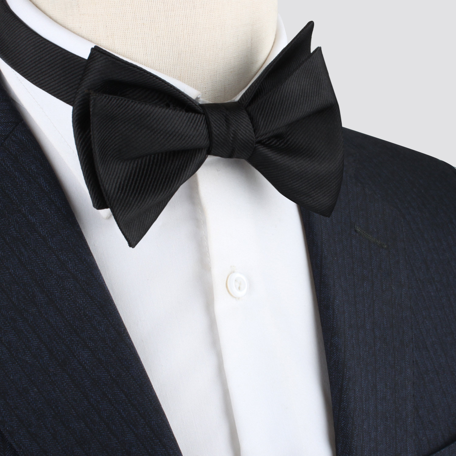 Untied Bow Tie Outline