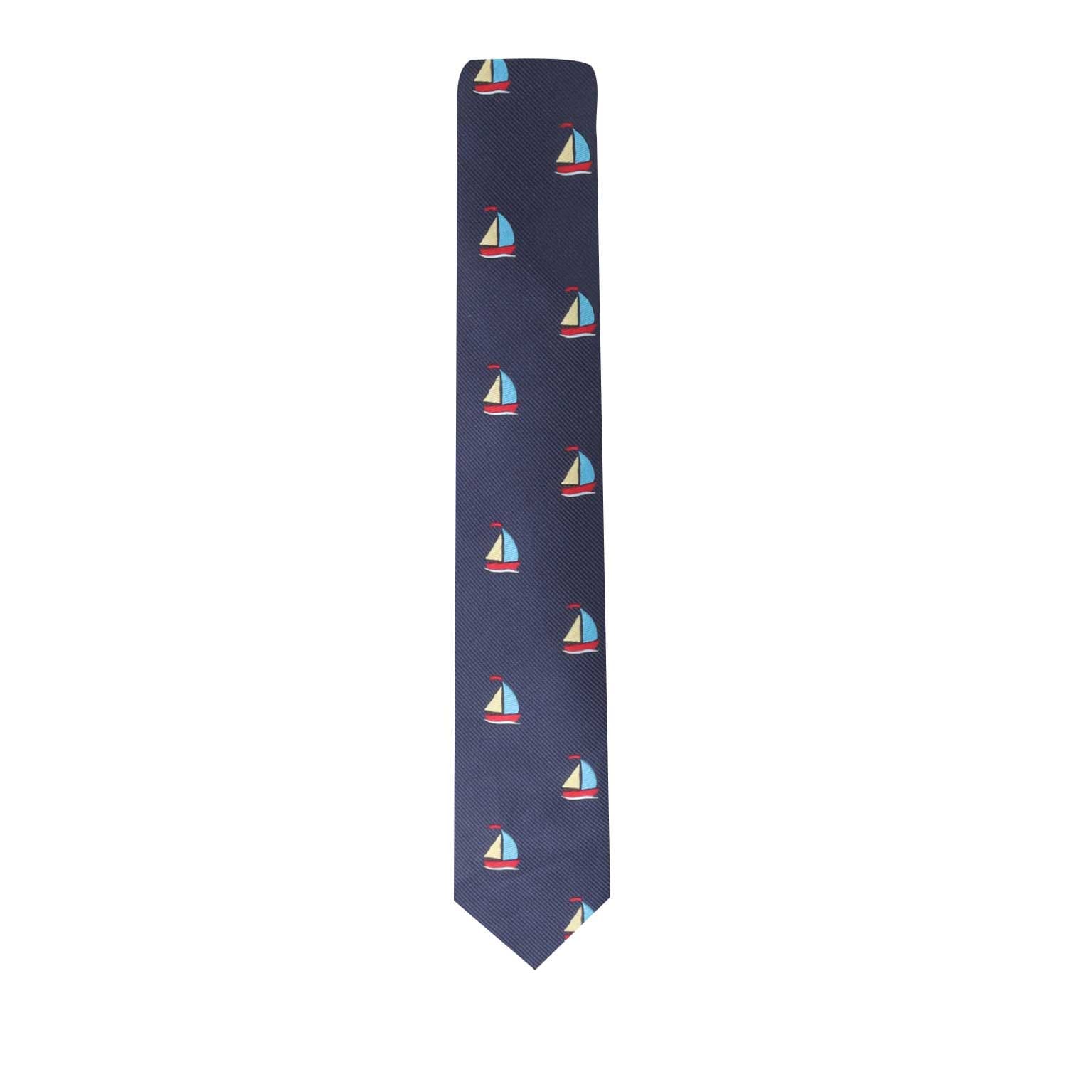 Sail Boat Sailor Neckties for Him | Sailing Yacht Race Tie sold by Kaye ...