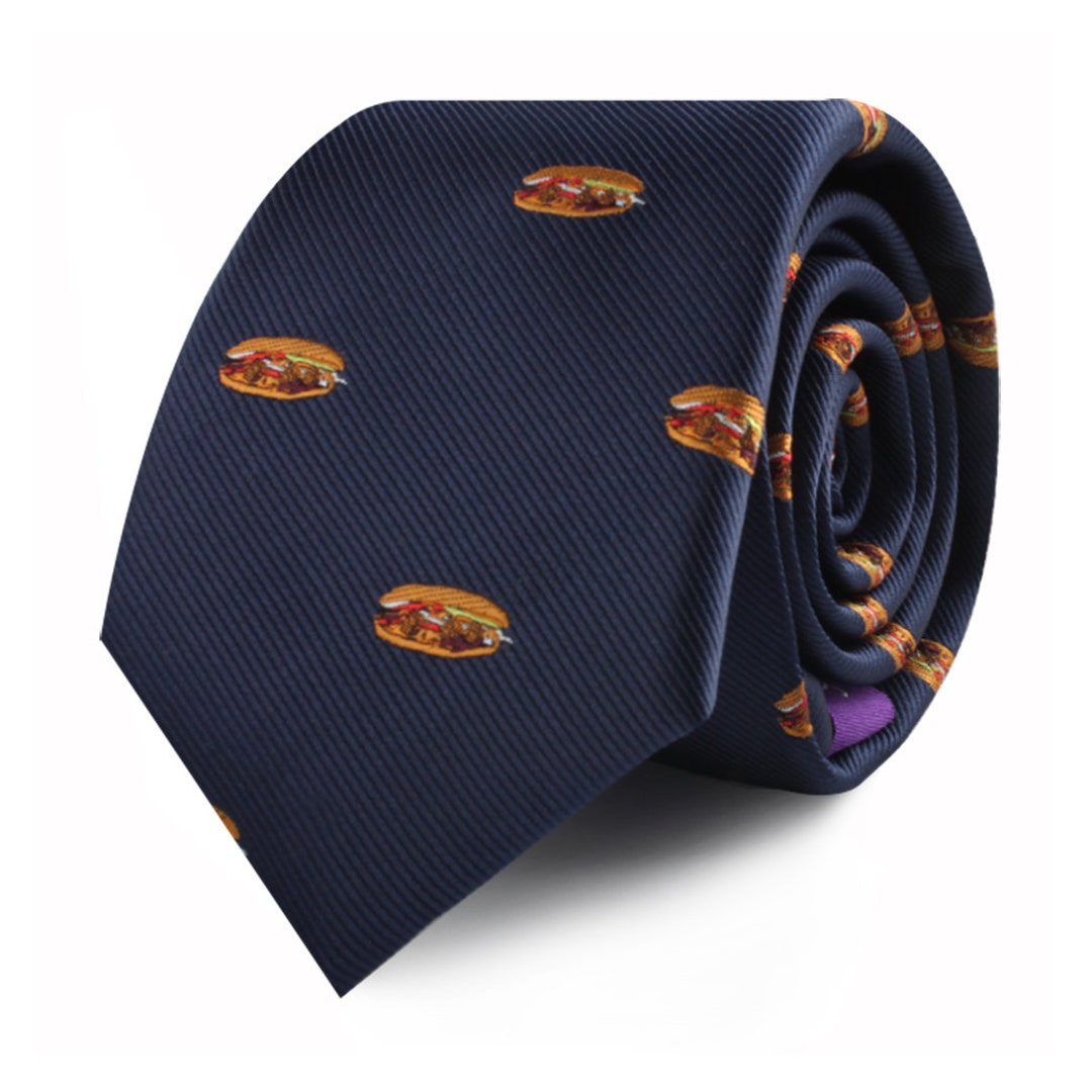 Pork Roll Ties for Men Vietnamese Pork Roll Necktie for Him Subway Thin ...