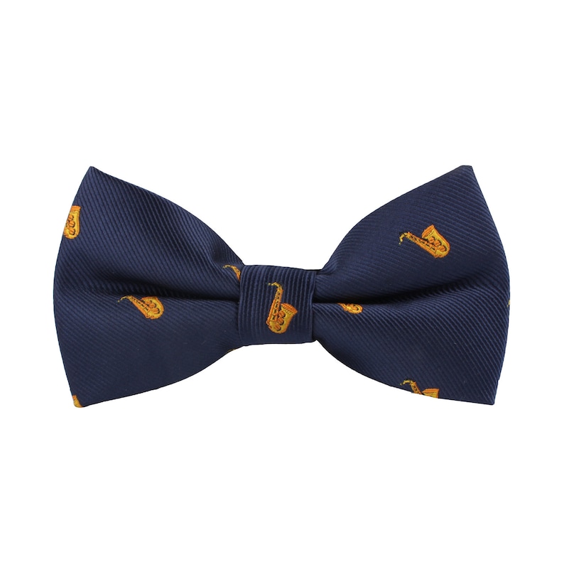 Saxophone Jazz Musician Bow Tie for Him Sax Music Lover Fun - Etsy