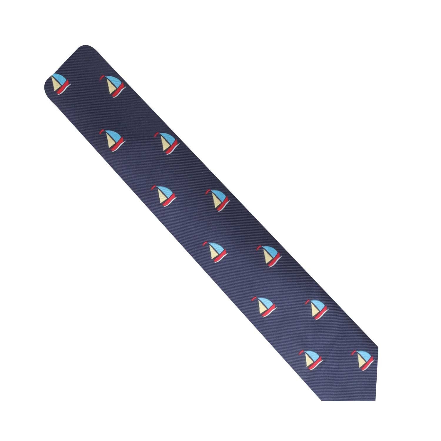 Sail Boat Sailor Neckties for Him | Sailing Yacht Race Tie sold by Kaye ...