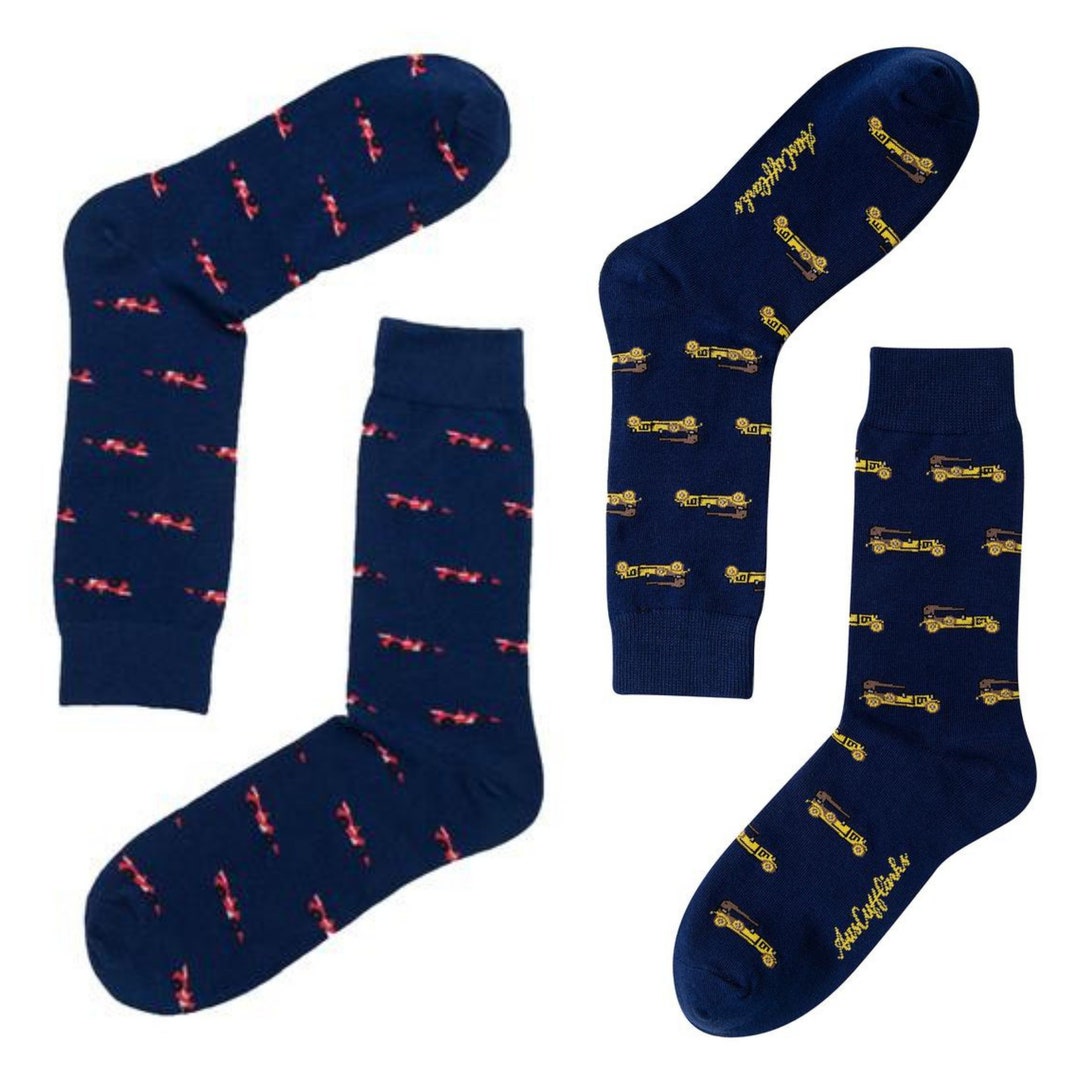 Racing Classic Car Socks for Him Nazcar F1 Formula One Fan - Etsy