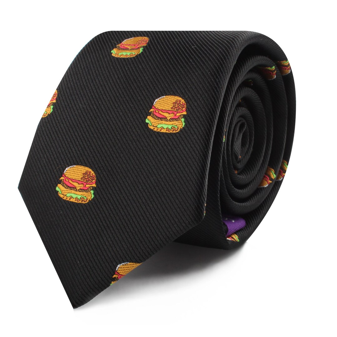 LIMITED EDITION Burger Lover Sandwich Breakfast Tie for Him - Etsy