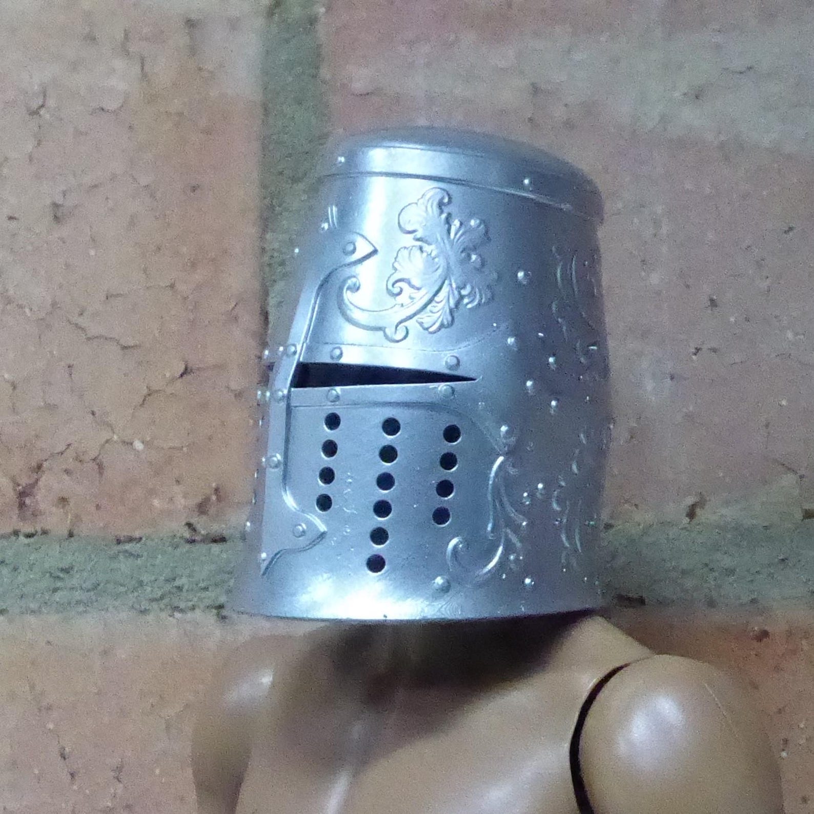 Medieval Knights Helmet. Stylized Great Helm. STL File for 3D Printing ...