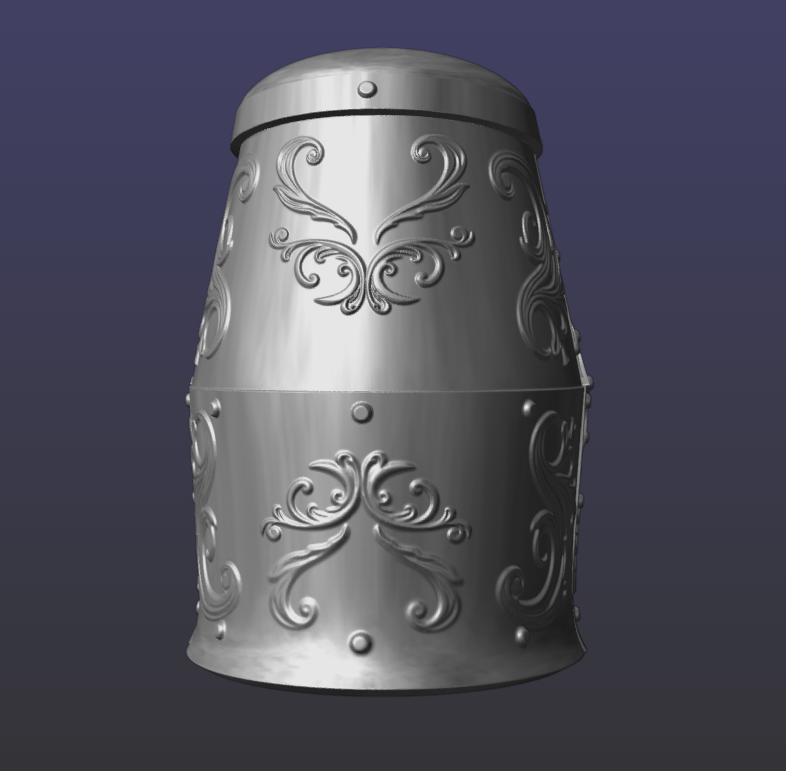 Medieval Knights Helmet. Stylized Great Helm. STL File for 3D Printing ...