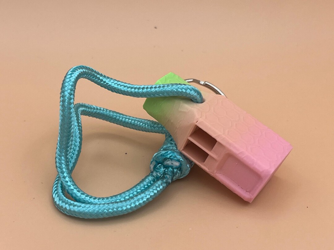 Whistle Safety Gear Enchanted Wilderness Whistle Pink Green Boating ...