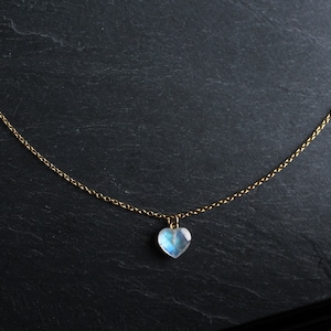 Moonstone Heart - Etsy