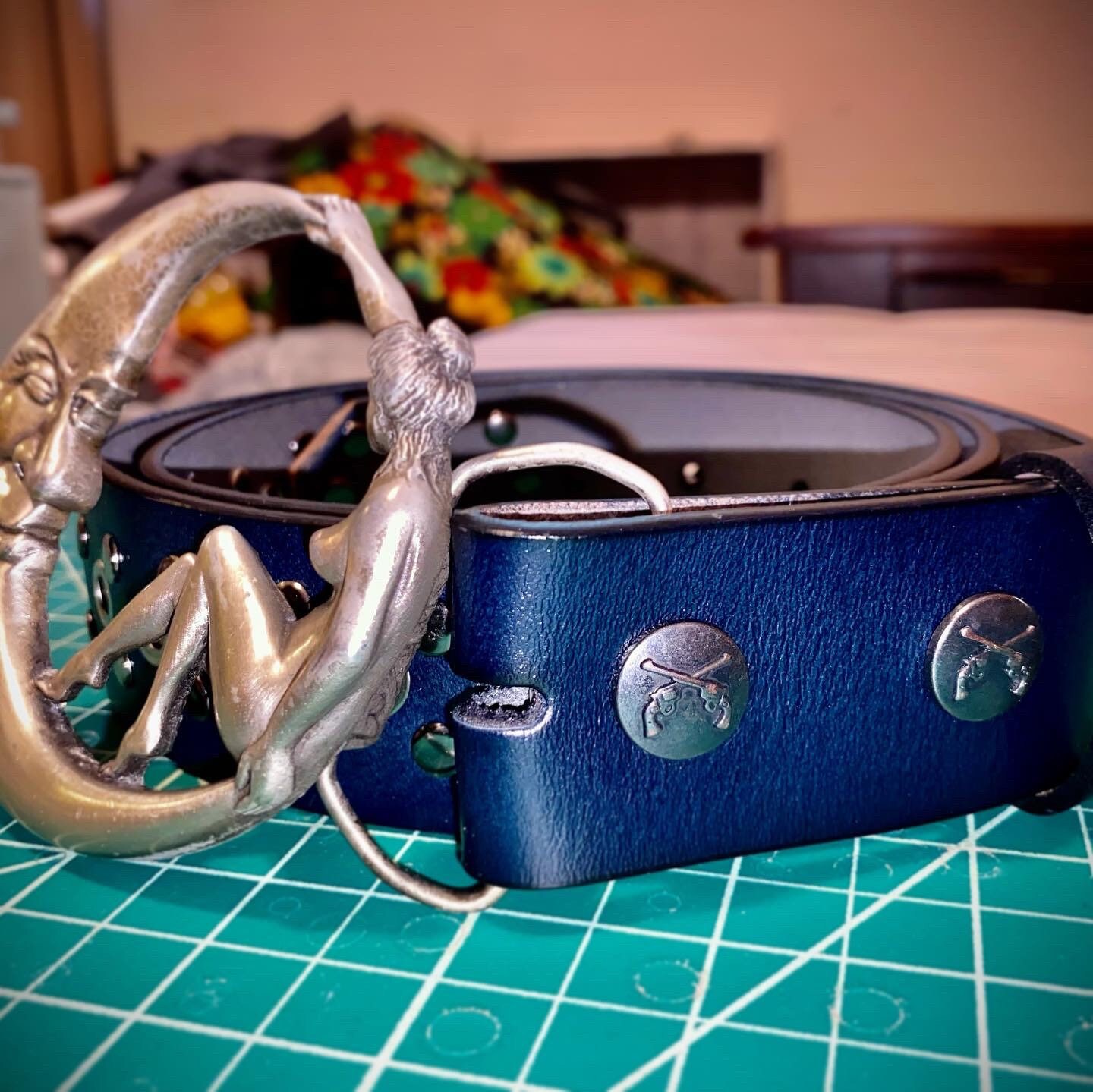 The Gunslinger Leather Belt custom Made to Order - Etsy