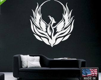 Phoenix Wall Decal - Etsy