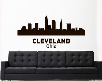 Cleveland Wall Decal | Etsy