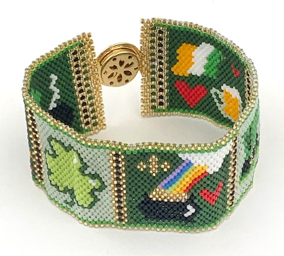 Craft Supplies & Tools Kits & How To Patterns Odd count peyote pattern ...