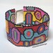 Patches of Color - Peyote Bracelet PDF Pattern - Even Count Peyote - Etsy