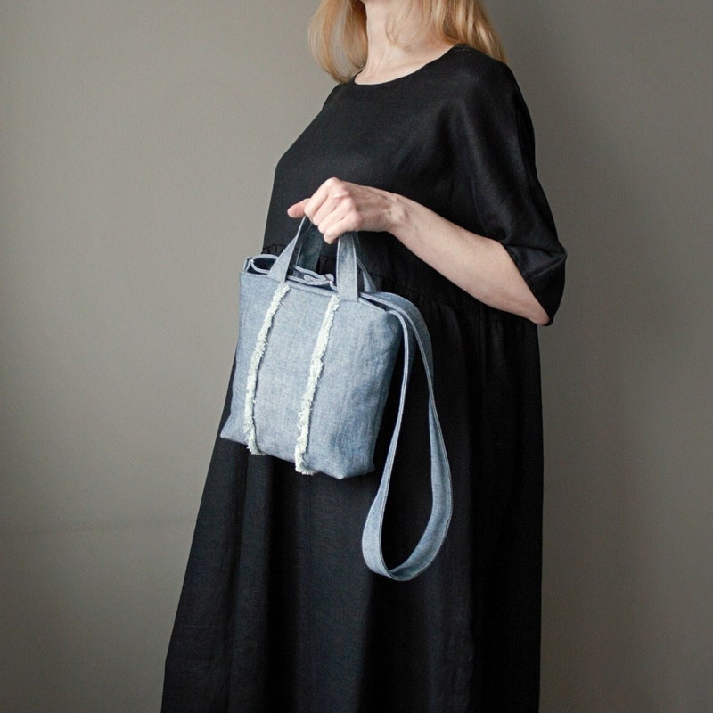 Denim Handbag - Etsy