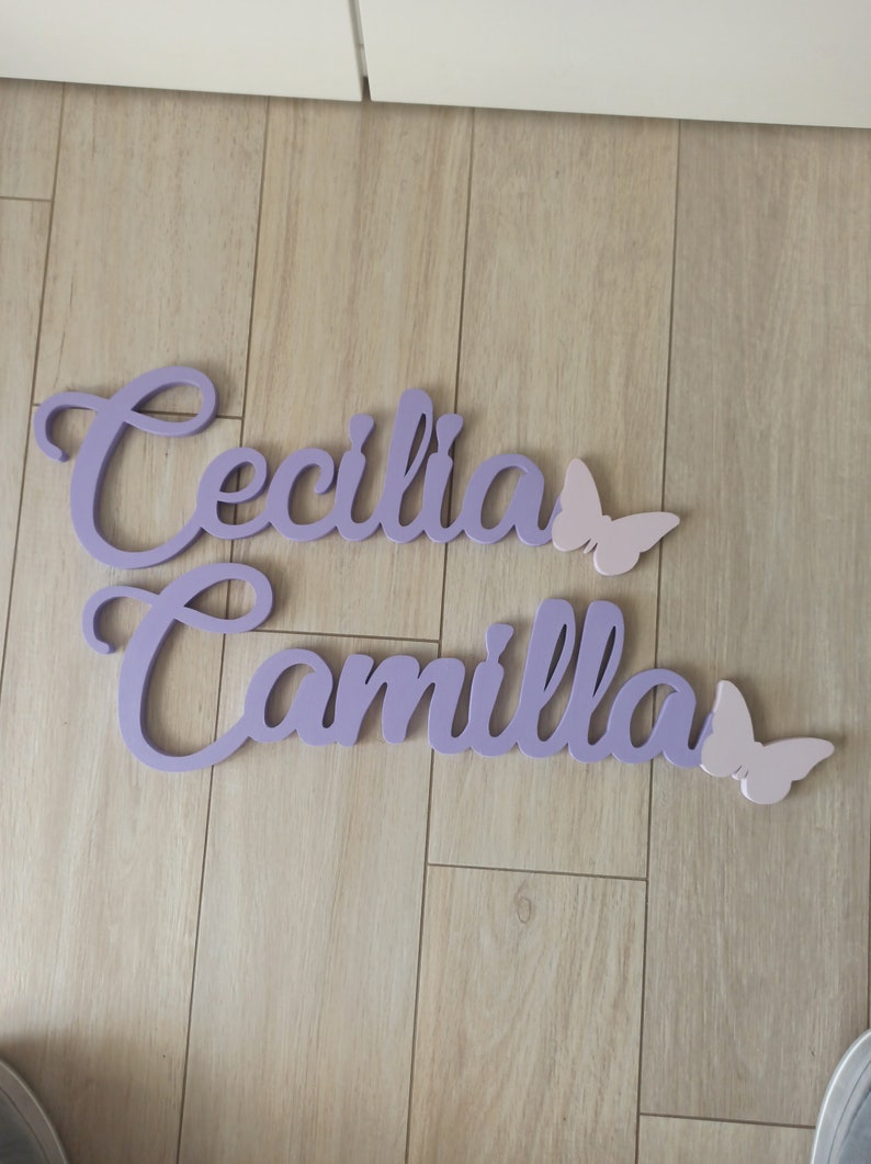 Scritte in Legno, Nome in Legno Personalizzato , Scritta Legno ...