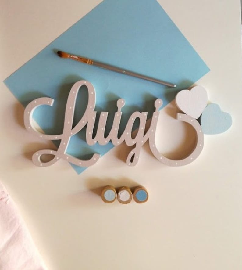 Scritte in legno Nome in legno personalizzato scritta legno - Etsy Italia