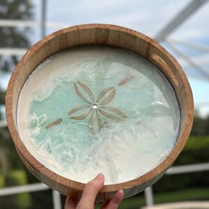 Ocean Resin Tray With Quilled Starfish - Etsy