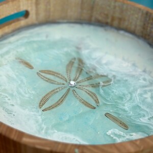 Ocean Resin Tray With Quilled Starfish - Etsy