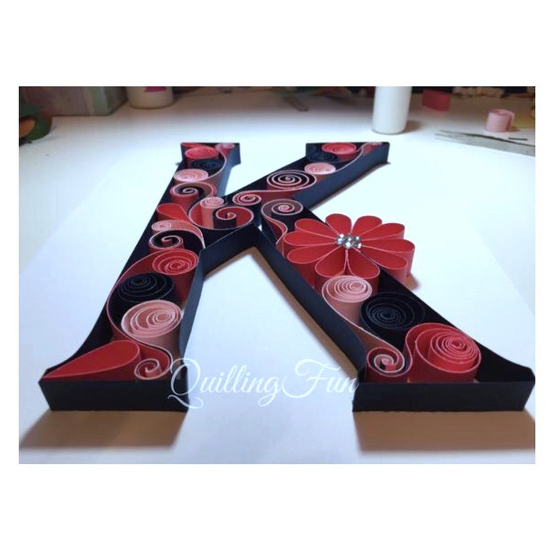 Quilling Initial - Etsy