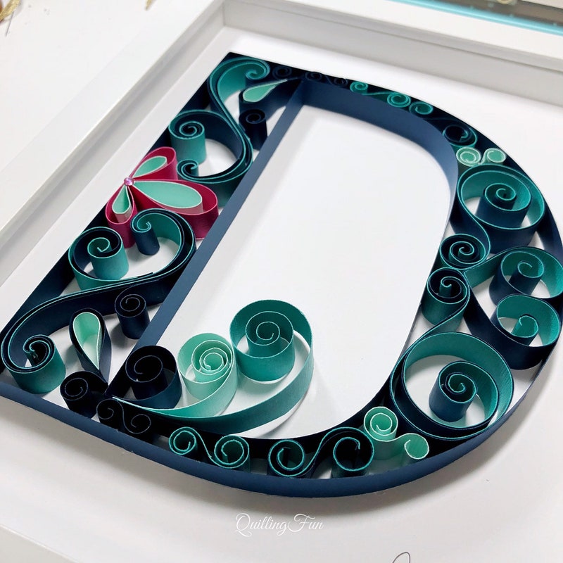 Quilled Letters - Etsy