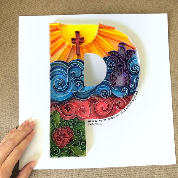 Quilled Letter - Etsy