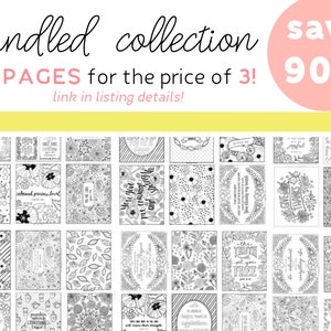 Be Still Coloring Page Psalm 46:10 Printable Coloring | Etsy