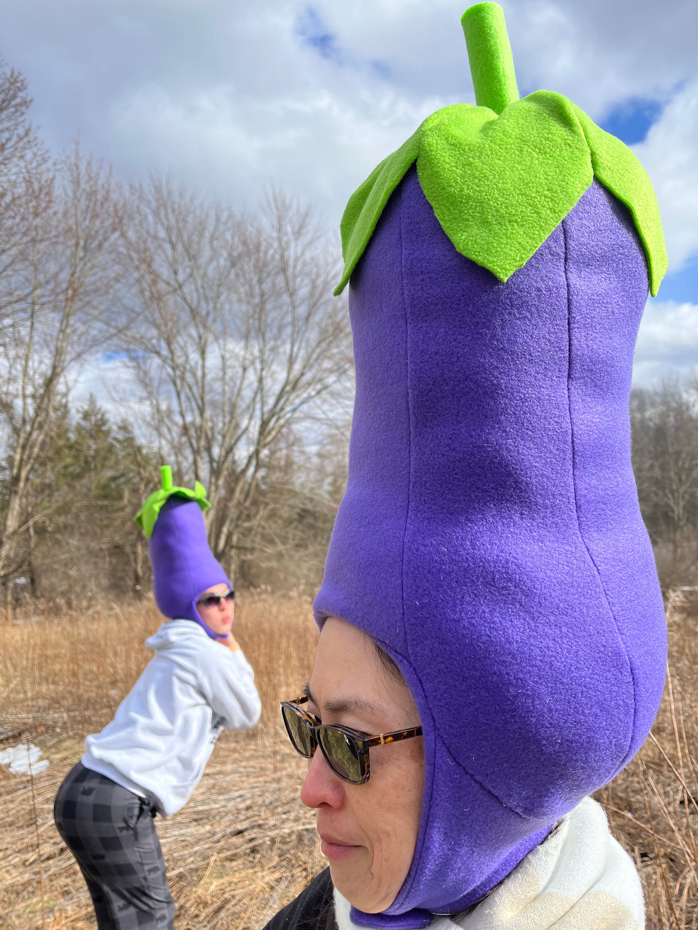 Eggplant Hat - Etsy