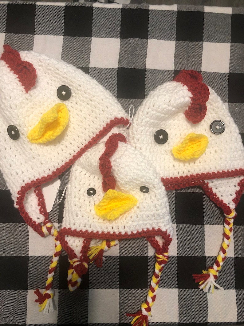 Chicken Hat - Etsy