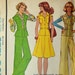 1970s Simplicity Vintage Sewing Pattern 9083, Size 16.5 Dress and Vest ...