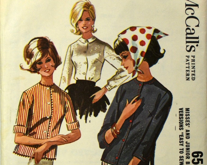 Uncut 1960s Vogue Vintage Sewing Pattern 5630, Size 12 Coat and Scarf ...