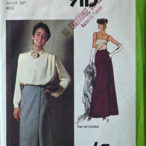 1970s Simplicity Vintage Sewing Pattern 9113, Size 16 Misses' Front ...