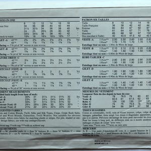 Uncut 1990s New Look Vintage Sewing Pattern 6282 Size 8-18 Misses ...