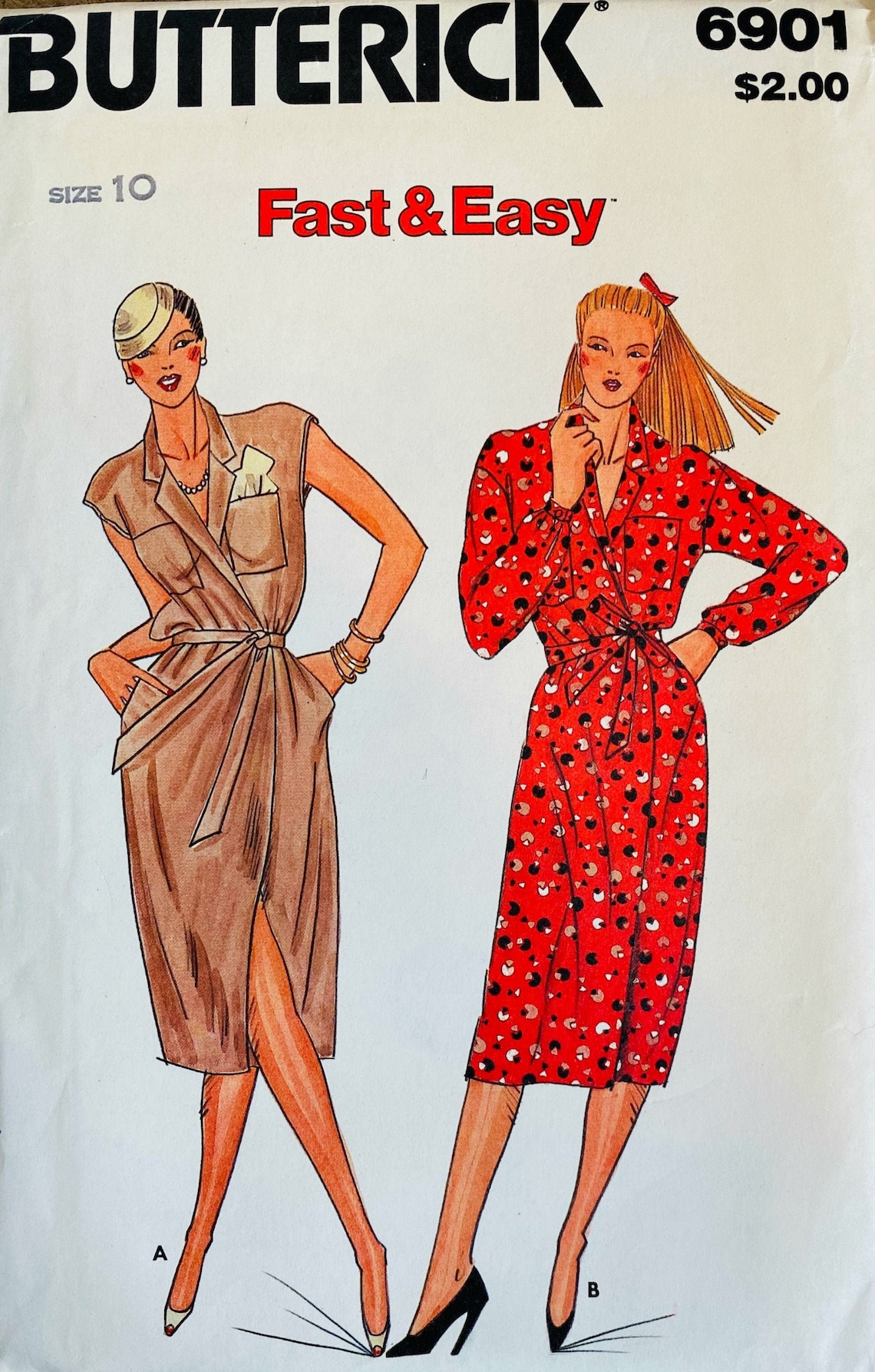 Uncut 1970s Butterick Vintage Sewing Pattern 6901 Size 10 - Etsy