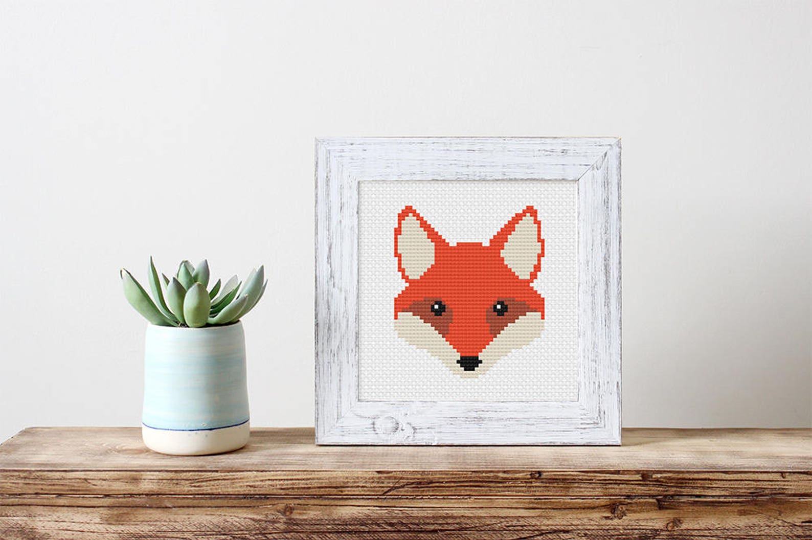 Fox Cross Stitch Pattern - Etsy