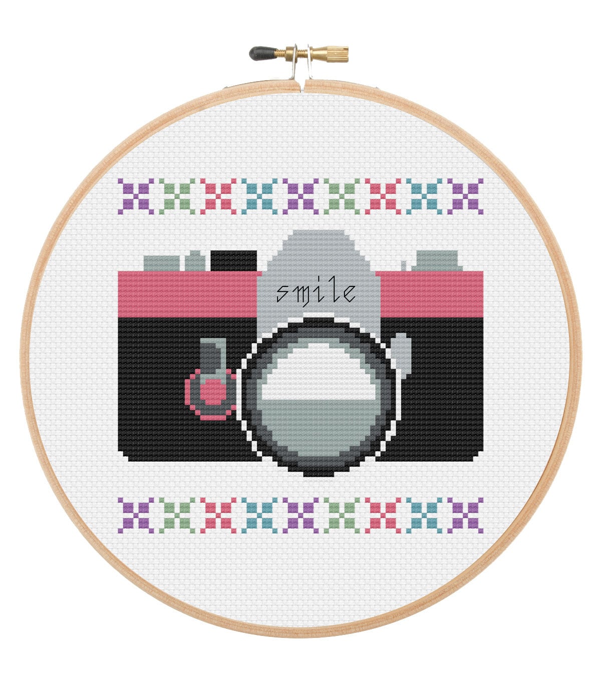 Vintage Camera Cross Stitch Pattern - Etsy