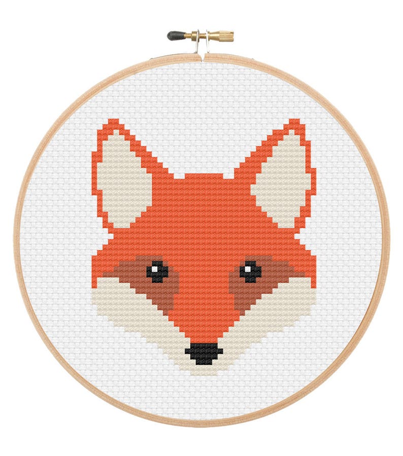 Fox Cross Stitch Pattern - Etsy