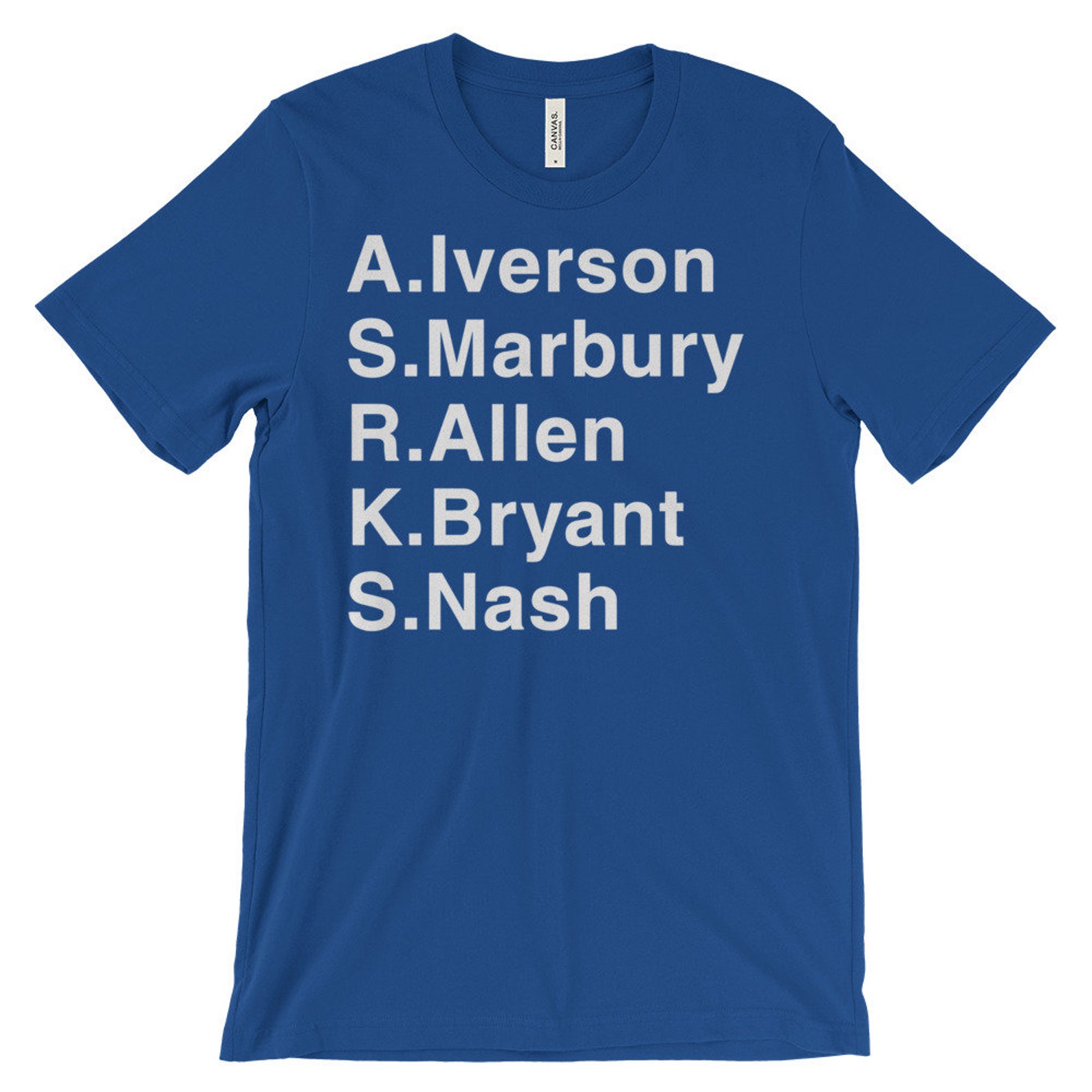 Retro '96 NBA Draft White Font Unisex Tee - Etsy