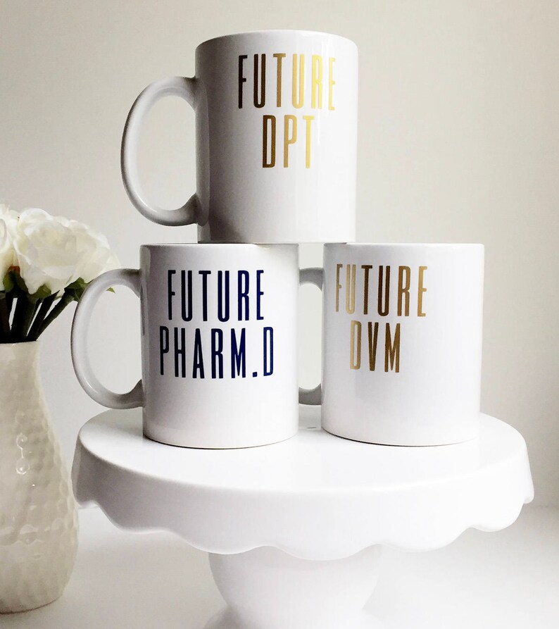 Future Letters Glossy White Coffee/tea Mug-pharm Mednursing - Etsy
