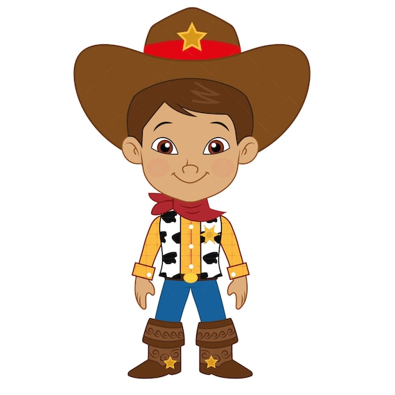 Little Cowboy Clipart