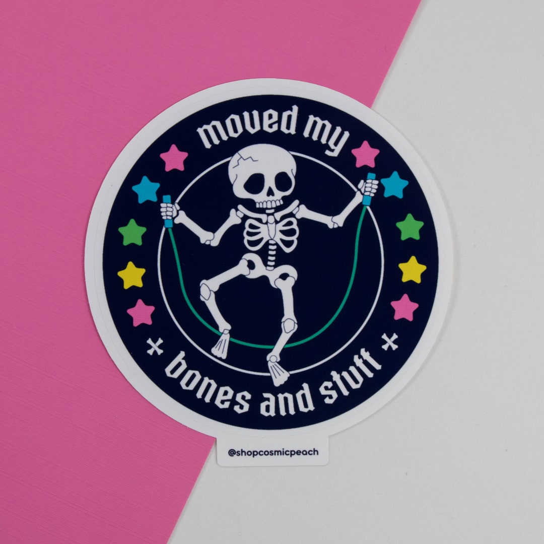 Cute Goth Mental Health Sticker Gothic Self Care Emo Sticker Self Help ...