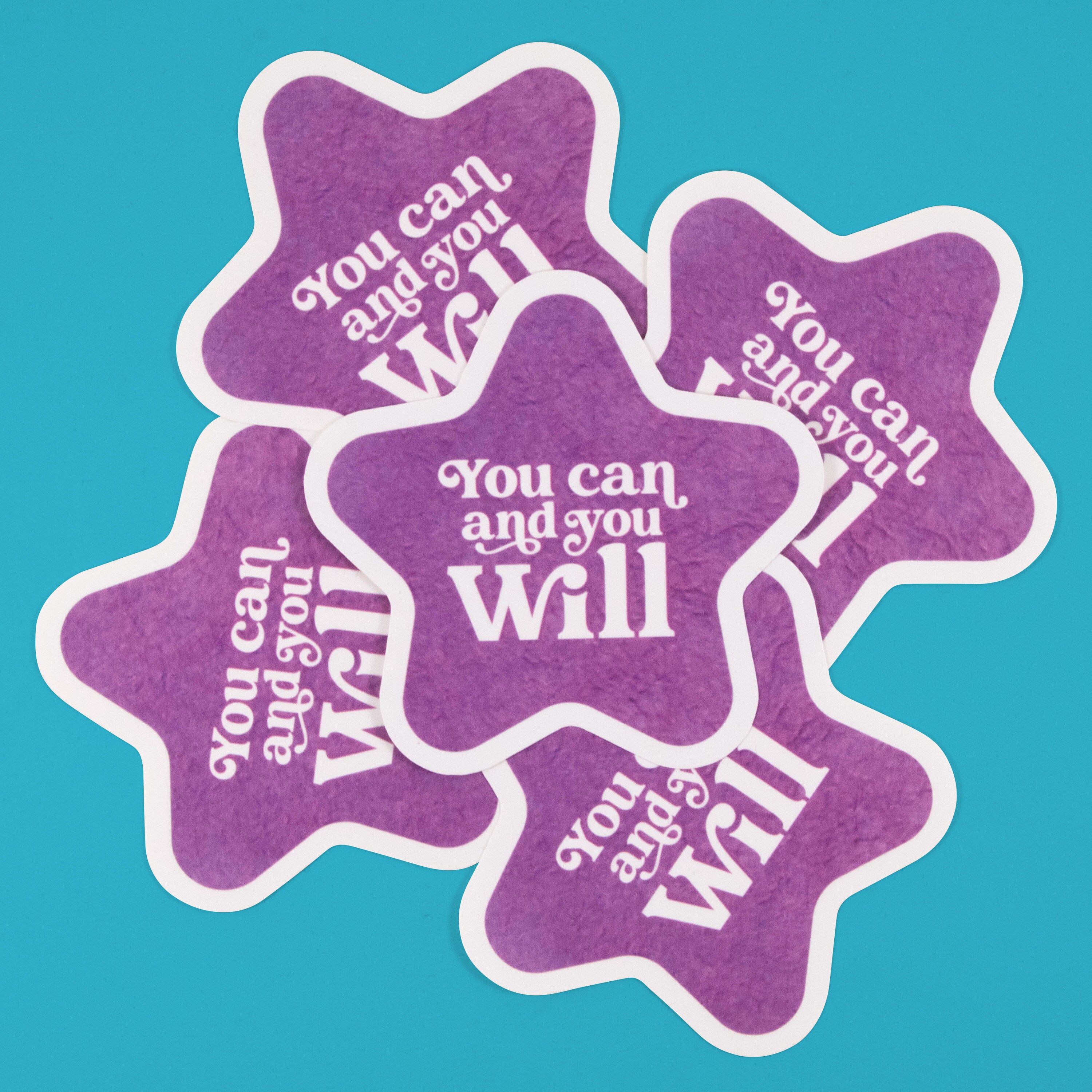 You Can & You Will Supportive Star Mental Health Sticker - Etsy
