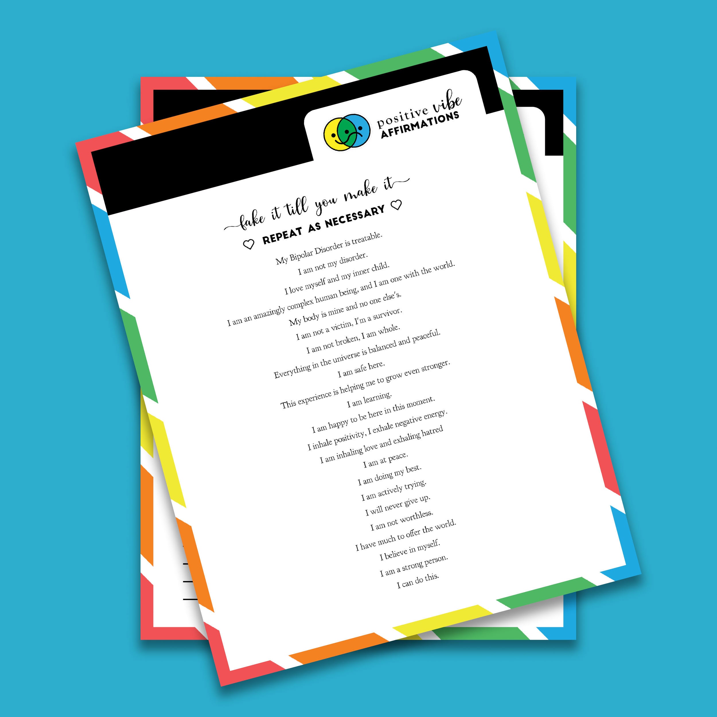 Bipolar Disorder Mood Tracker Printable includes Self Care - Etsy Bipolar Disorder Mood Tracker Printable includes Self Care - Etsy