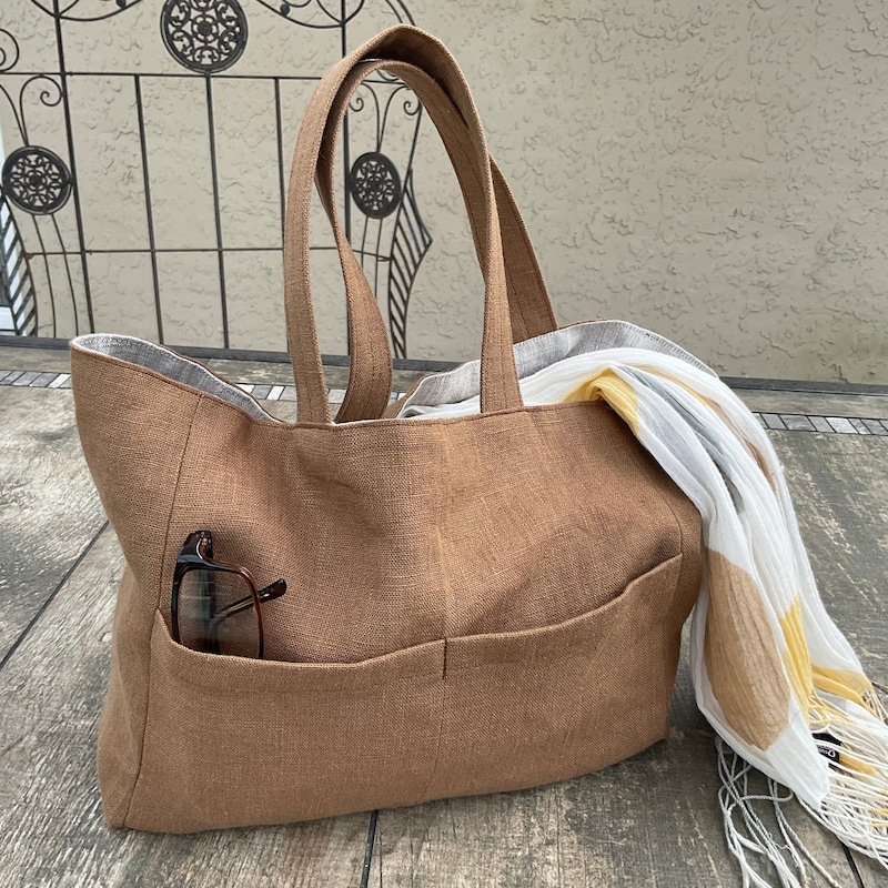 Linen Bag - Etsy