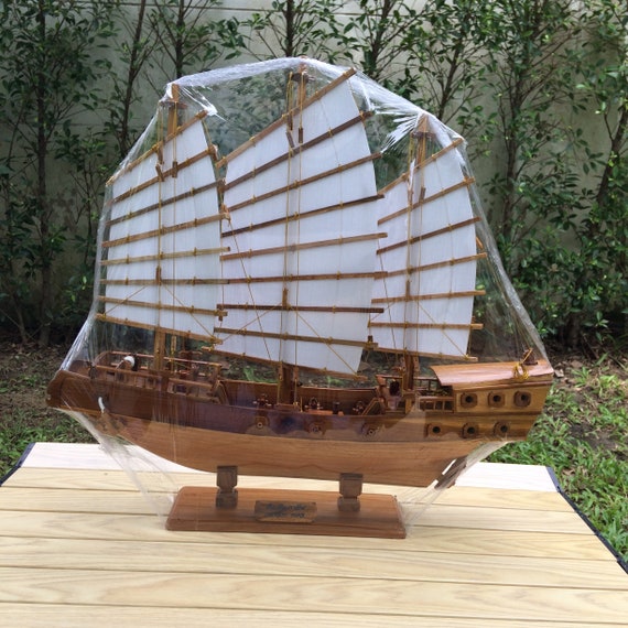 Traditional Chinese Junk Model Ship Model Feng Shui 20 Inches - Etsy