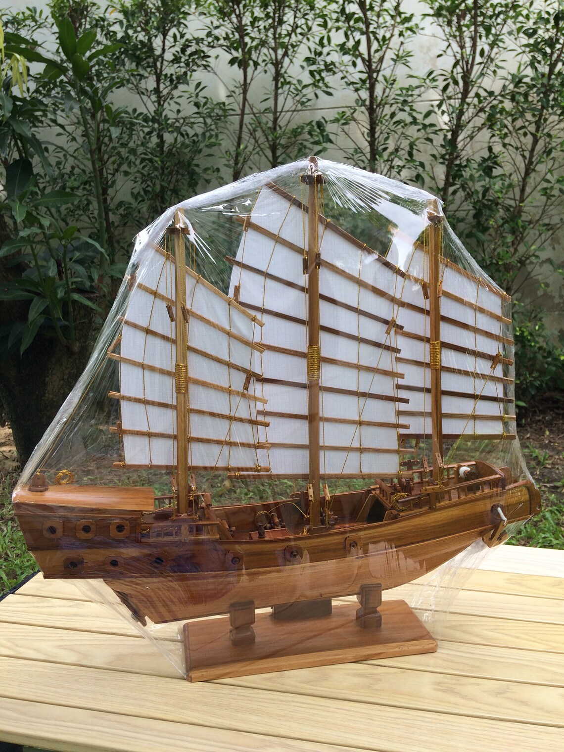 Traditional Chinese Junk Model Ship Model Feng Shui 20 Inches - Etsy