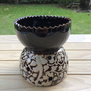 Ceramic Oil Diffuser Tealight Essential Oil Burner for Spa or - Etsy