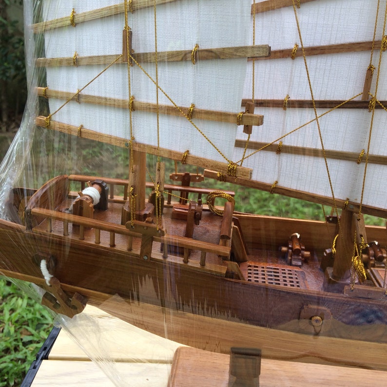 Traditional Chinese Junk Model Ship Model Feng Shui 20 Inches - Etsy