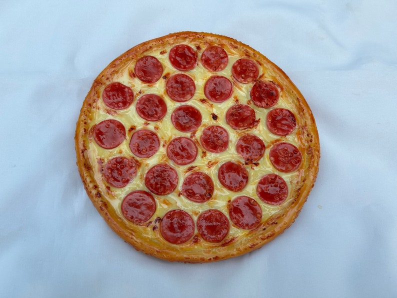 Fake Pepperoni Pizza Artificial Food for Display Reatarant - Etsy
