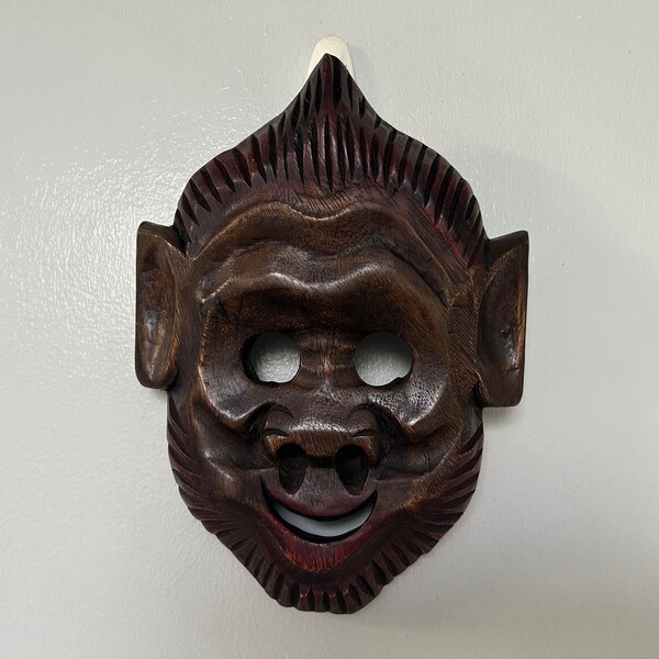 Monkey Mask - Etsy