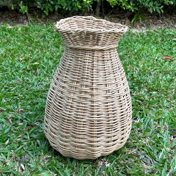 Basket Vase - Etsy